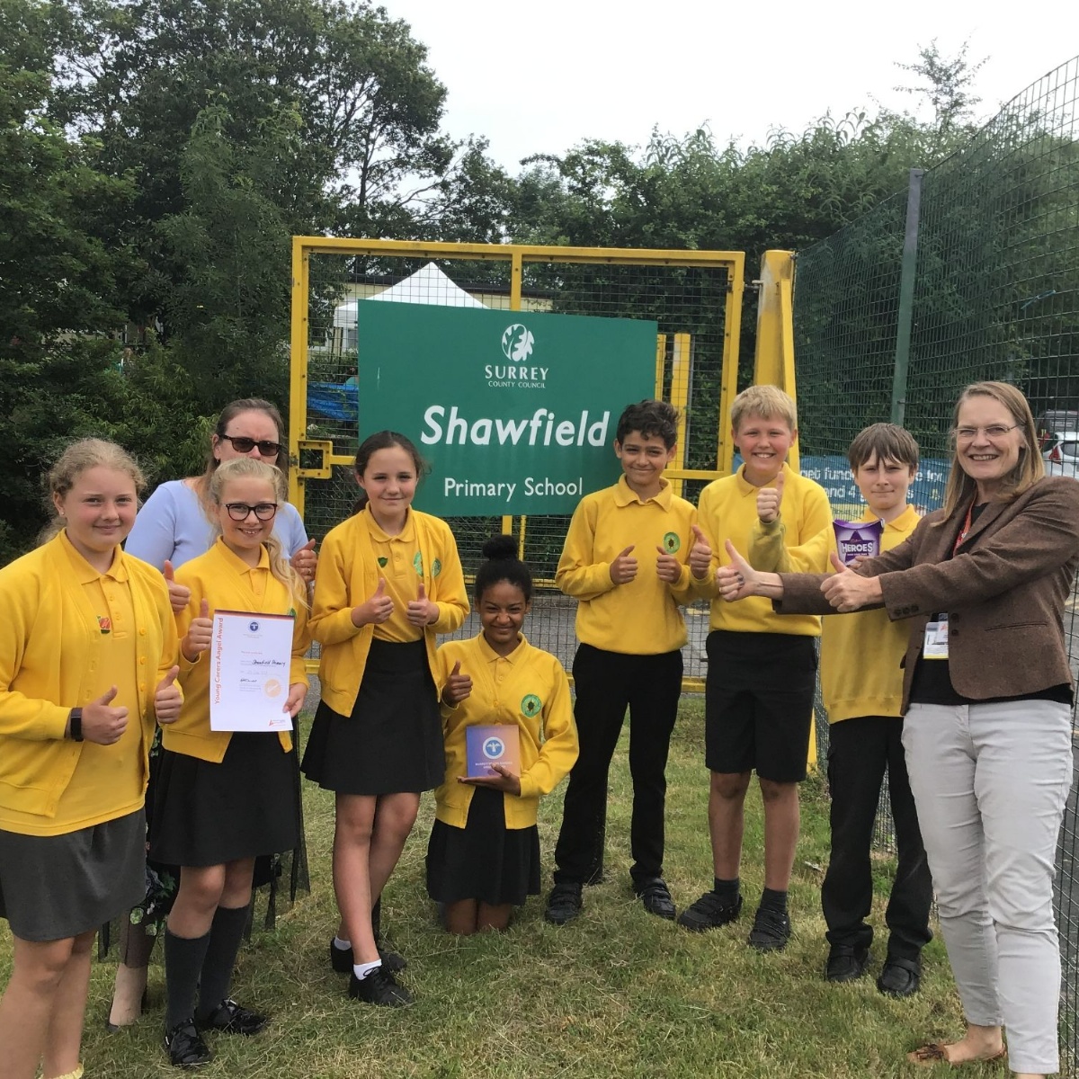 SHAWFIELD PRIMARY SCHOOL - Shawfield recognised for its support with ...